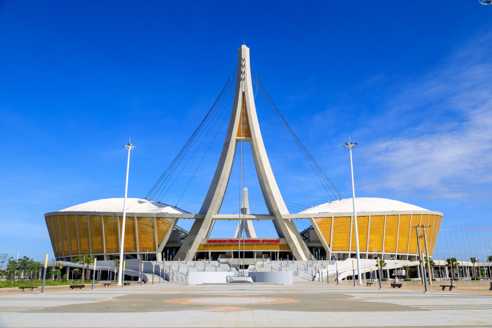 morodok techo national stadium exterior phnom penh cambodia